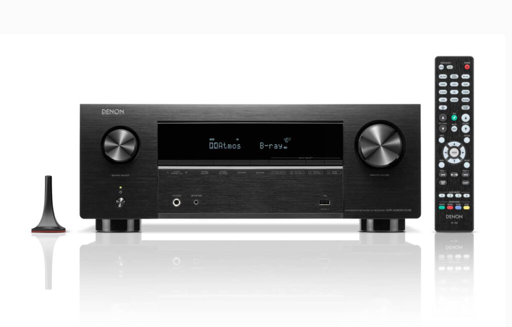 רסיבר דנון RECEIVER DENON AVR-X2800H | קרייזי אדי | הכל אפשרי